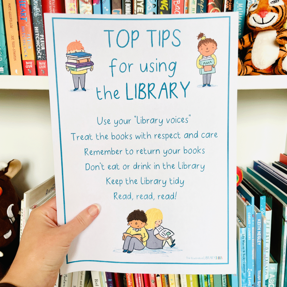 Top Tips for Using the Library Poster – The Illustrated Library